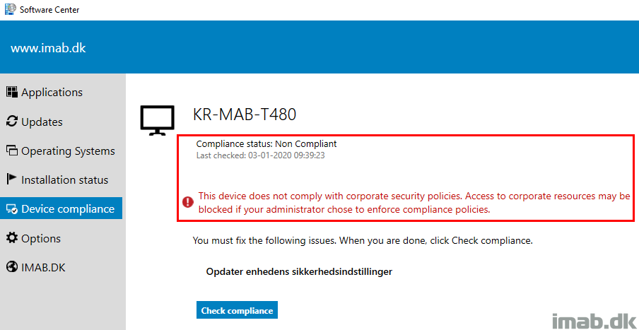Device Compliance with Configuration Baselines, Configuration Manager ... Device Compliance with Configuration Baselines, Configuration Manager ...