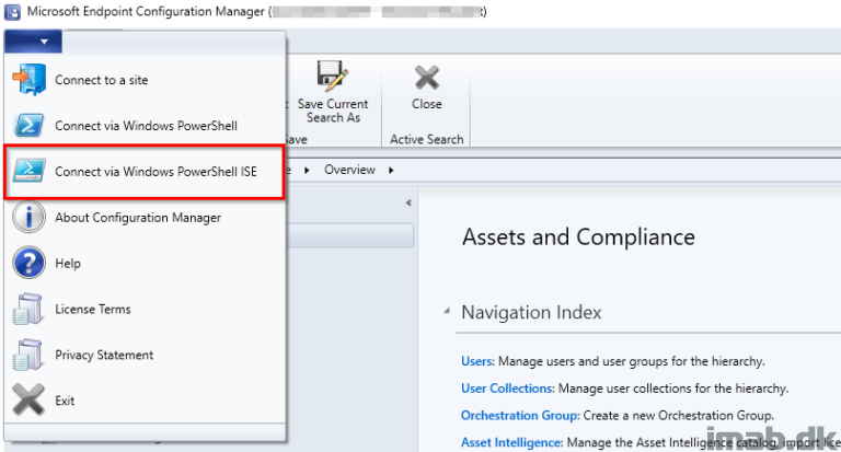 Connect To Your Configuration Manager Environment With Powershell Ise